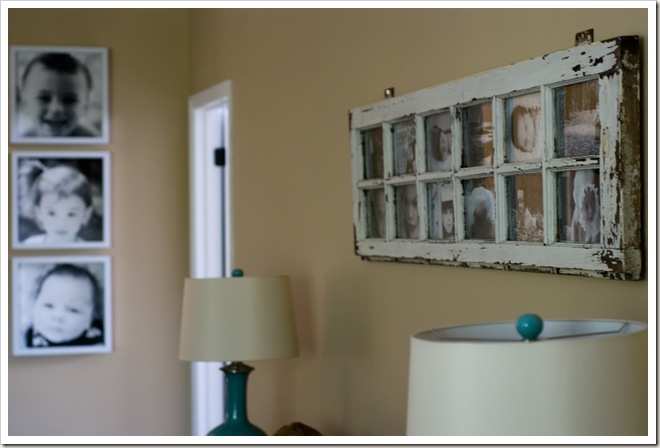 Caught in Grace: Window turned picture frame